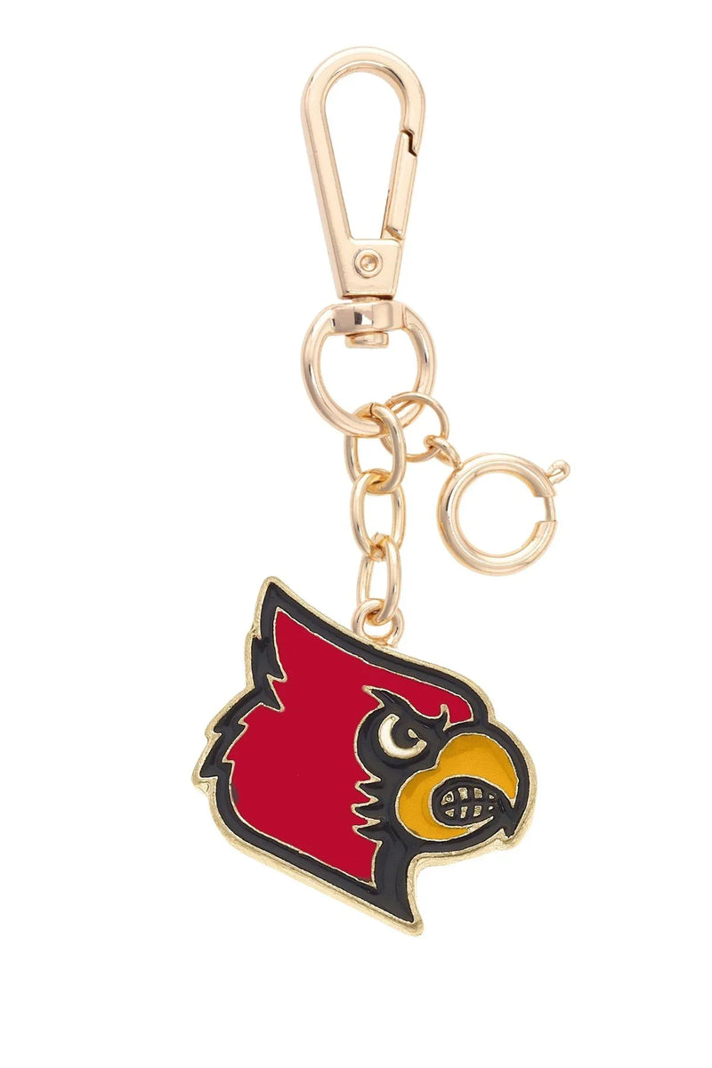 Louisville Cardinals Enamel Logo Bag Charm – Canvas Style